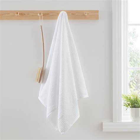 Bianca 100 Pure Egyptian Cotton 600gsm White Towels Charmed Interiors