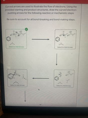 Answered: Curved arrows are used to illustrate the flow of electrons. Using the provided ...