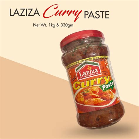 Laziza Curry Paste 1kg Al Noor Foods