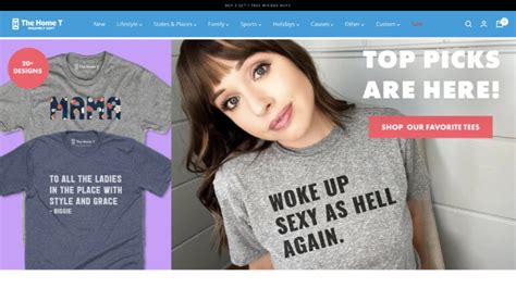 The Best Shopify T Shirt Stores For Your Inspiration