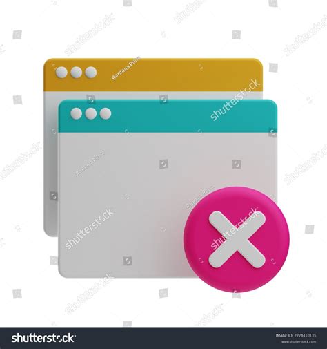 3d Illustration Forbidden Web Development Stock Illustration 2224410135 Shutterstock