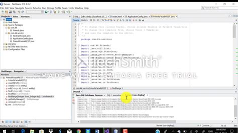 using restful web services displaying your data on the web page in netbeans youtube