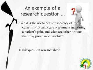 PICO Research Question PPTX