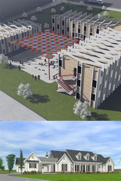 Sketchup 3d Model And 2d Drawing For Architecture Project