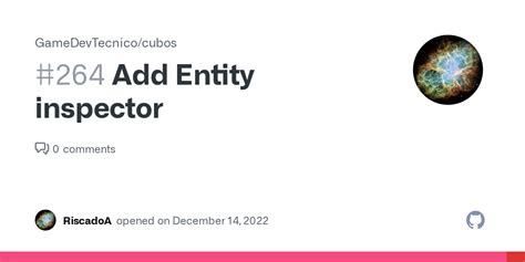 Add Component Inspector Issue 264 GameDevTecnico Cubos GitHub