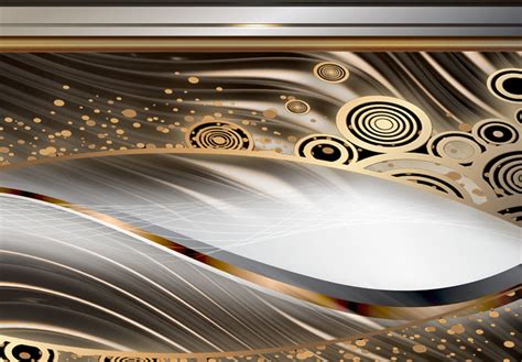 ABSTRAKT GOLD KUNST Wandbilder Xxl Bilder Vlies Leinwand A A 0007 B N