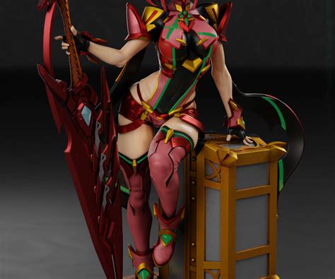 ArtStation - Pyra/Homura from Xenoblade 2 | Artworks