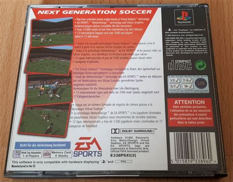 fifa soccer 96 ea sports playstation1 ps1 ps2 kaufen auf ricardo