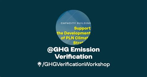 Ghg Emission Verification Linktree