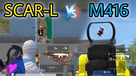 M416 Vs Scar L Pubg Mobİle Lite Youtube