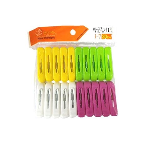 가정용 실용적인 N61639cb2f3 빨래건조대 플라스틱 강력 스프링 집게 1호 홈플러스 택배배송