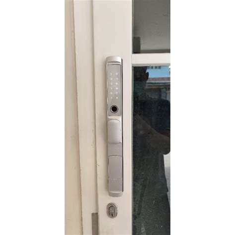 กันน้ำ100 Digital Door Lock รุ่น F18 พร้อมติดตั้ง ประตูบานเลื่อน บาน