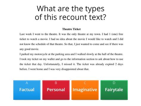 Nd Meeting Recount Text Grade X Quiz