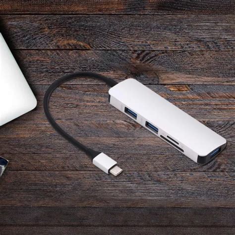 Port De DonnÉes Type C Concentrateur Usb 3 Adaptateur Moyeu Eur 1665