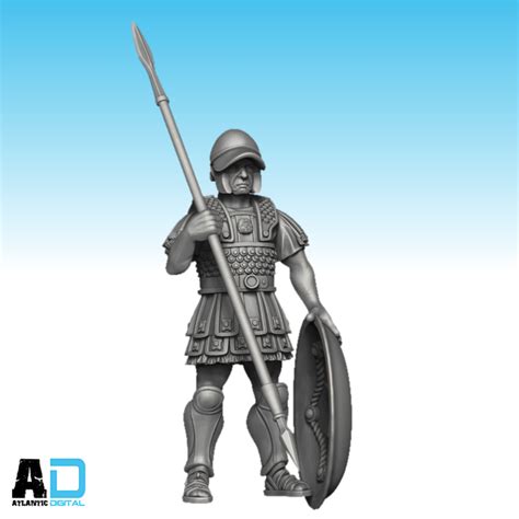 D Printable Greek Hoplites By Wargames Atlantic
