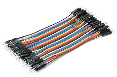 Set Di Cavetti 40 Poli M M 10 Cm Comp Arduino