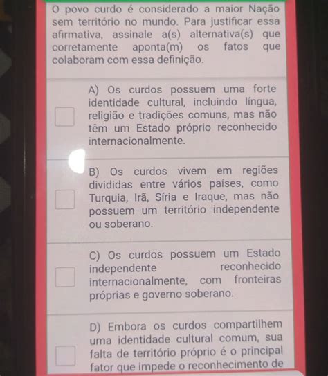 O Povo Curdo Considerado A Maior Na O Sem Studyx