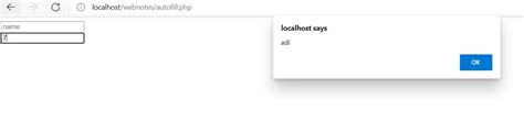 Autofill Html Form Without Reloading The Page