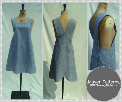 The Maria Wrap Apron By Maven Patterns