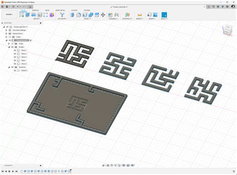 Puzzle Labyrinth Remix By Georgmierau Download Free Stl Model