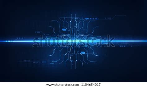 Abstract Digital Technology Operating System Background Stock Vector Royalty Free 1104654017