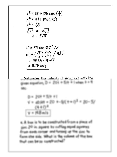 SOLUTION Calc Studypool