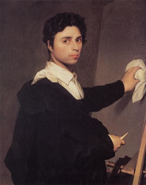 Self Portrait 1804 Jean Auguste Dominique Ingres