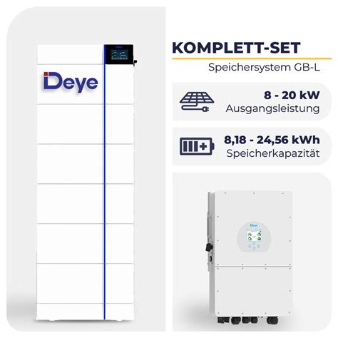 Deye Hybrid Wechselrichter Mit Deye Gbl Hochvolt