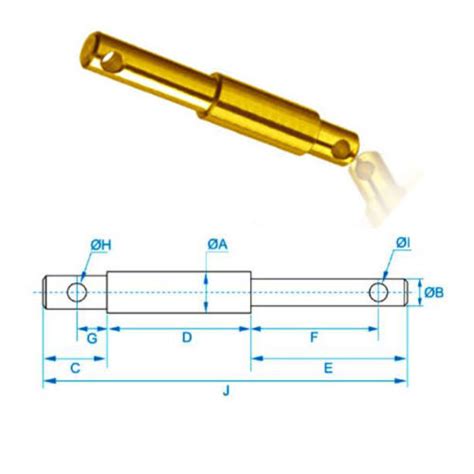 Double Implement Mounting Pin Color Golden At Best Price In Ludhiana