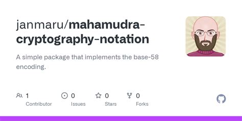 Github Janmarumahamudra Cryptography Notation A Simple Package That