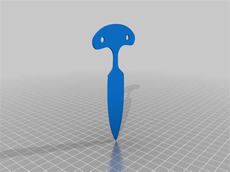 Free 3d File Push Dagger・3d Printable Model To Download・cults