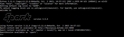 [02] installing apache spark locally master data