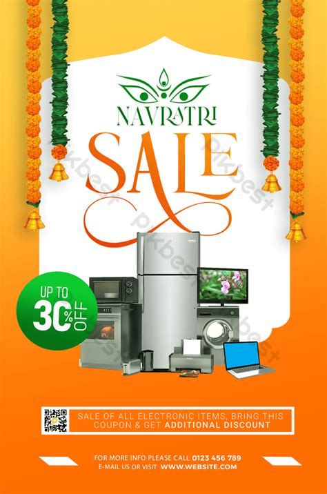 Navratri Sale Psd Template Psd Free Download Pikbest