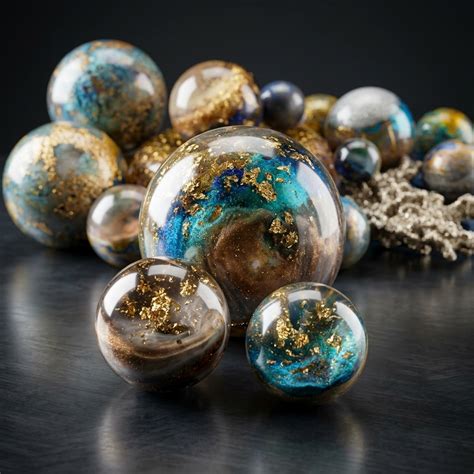 Celestial Resin Orb Decor Set Renegade Resin