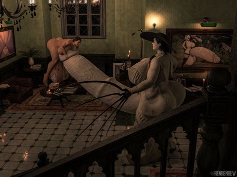 Rule 34 2futas 3d Alcina Dimitrescu Barefoot Big Feet Capcom Claws