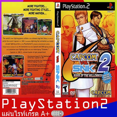 PS GAME Capcom Vs SNK Mark Of The Millennium USA Shopee Thailand