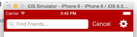 Ios Uisearchcontroller Searchbar Showscancelbutton Not Being Respected Stack Overflow