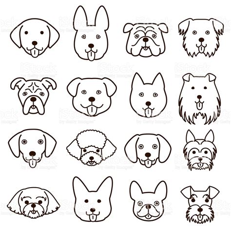 How To Draw A Cartoon Dog Face