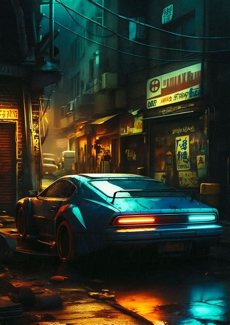 Neon Cyberpunk Cityscape