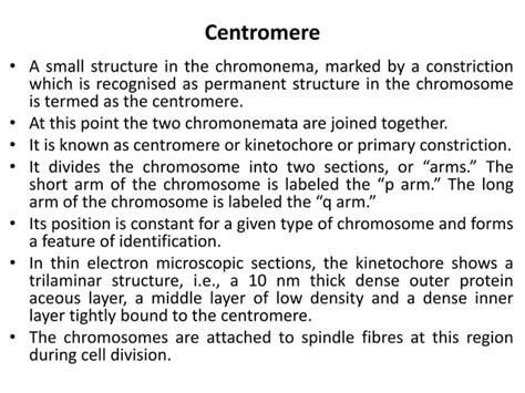 Chromosome Structure Ppt Principals Of Genetics Ppt Genetics Science