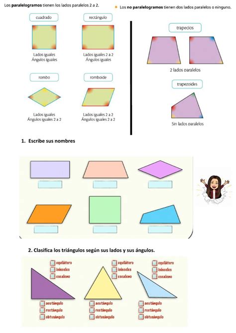 Paralelogramos Y No Paralelogramos Triángulos 5823299