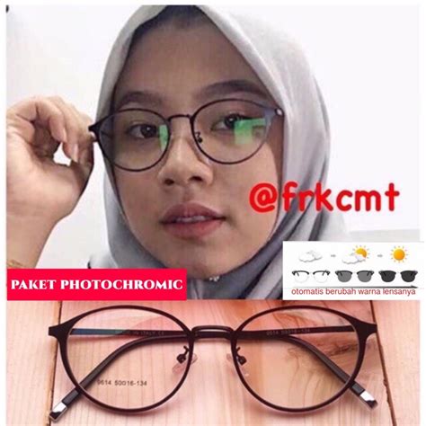 Jual PAKET KACAMATA LENSA MINUS Anti Radiasi Photochromic Atau Blueray