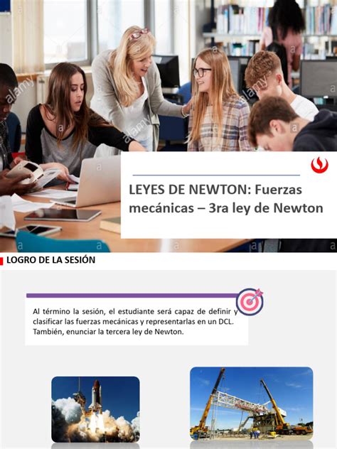 Ma679 S03 1 Fuerzas Mecánicas Y 3ra Ley De Newton Pdf Fuerza