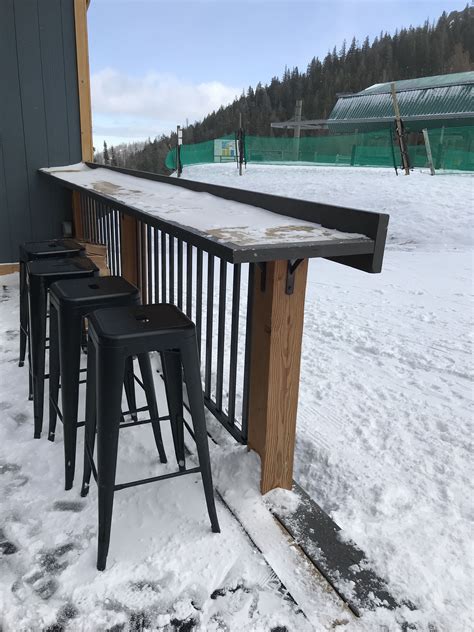 Deck Rail Bar Ideas Checkout This Outdoor Deck Bar Featuring Our
