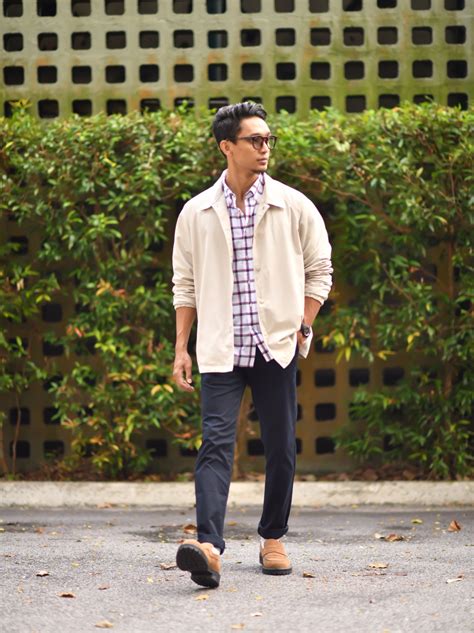 ดูไอเดียสไตล์การแต่งตัวสำหรับ「เสื้อเชิ้ต ผ้าคอตตอน Modal คอเปิด แขนสั้น、กางเกง ผ้าชิโน่ ทรง