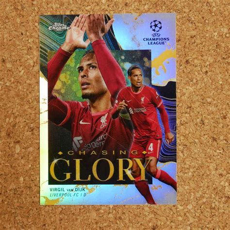 【目立った傷や汚れなし】topps Chrome Virgil Van Dijk トップスクローム フィルジル・ファン・ダイク リヴァプール