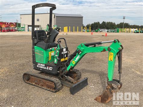 2018 Bobcat E10 Mini Excavator In La Crosse Virginia United States Ironplanet Item 10624734