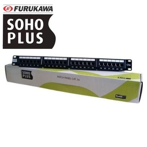 Patch Panel Furukawa Sohoplus Cat E Portas T A B Patch Panel Magazine Luiza