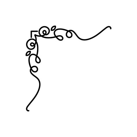 Wedding Invitation Or Greeting Card Template Line Art Illustration 56779568 Vector Art At Vecteezy