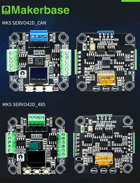 Servo42d Nema17 Closed Loop Stepper Motor Driver Cnc 3d Printer For Genl Foc Quiet And